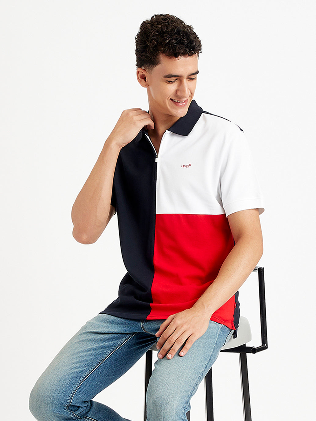 Men's Colorblock Slim Fit Polo T-Shirt – Levis India Store