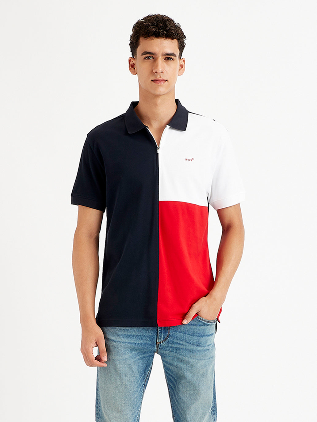 Men's Colorblock Slim Fit Polo T-Shirt – Levis India Store