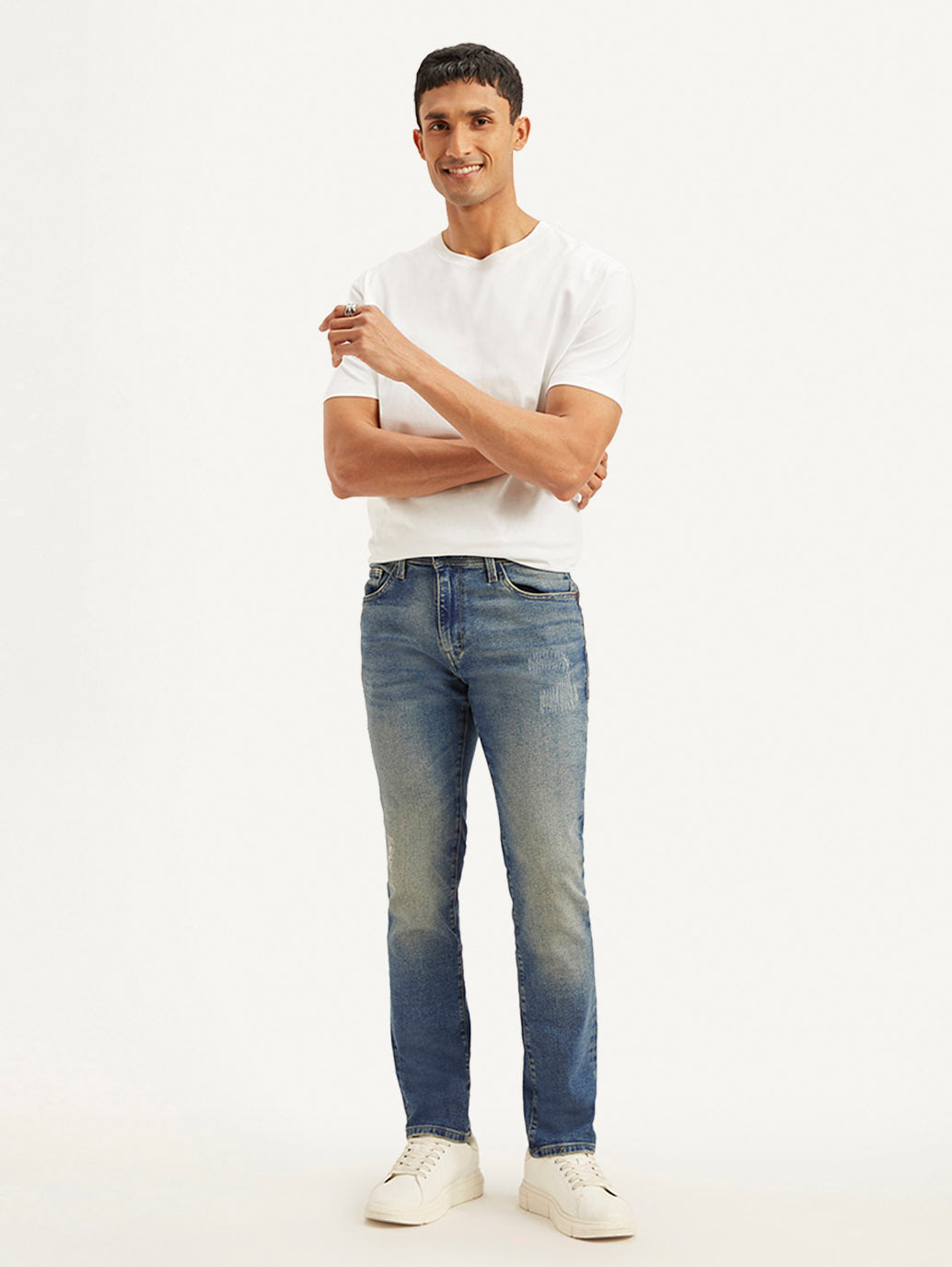 Men's 511 Blue Slim Fit Mid Rise Jeans – Levis India Store