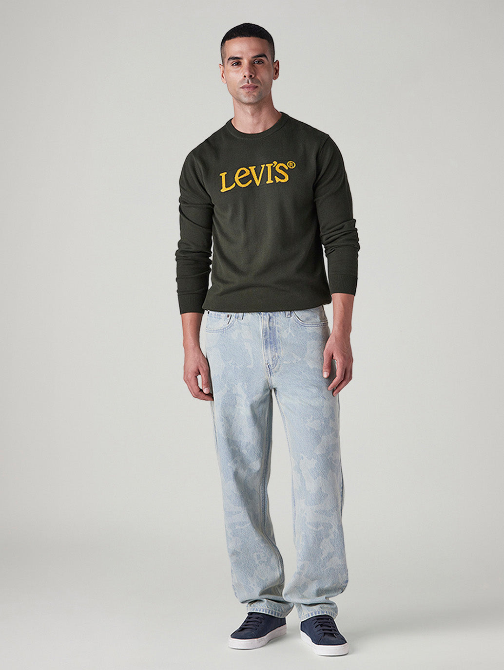 Men's 568 Light Blue Loose Fit Mid Rise Jeans – Levis India Store