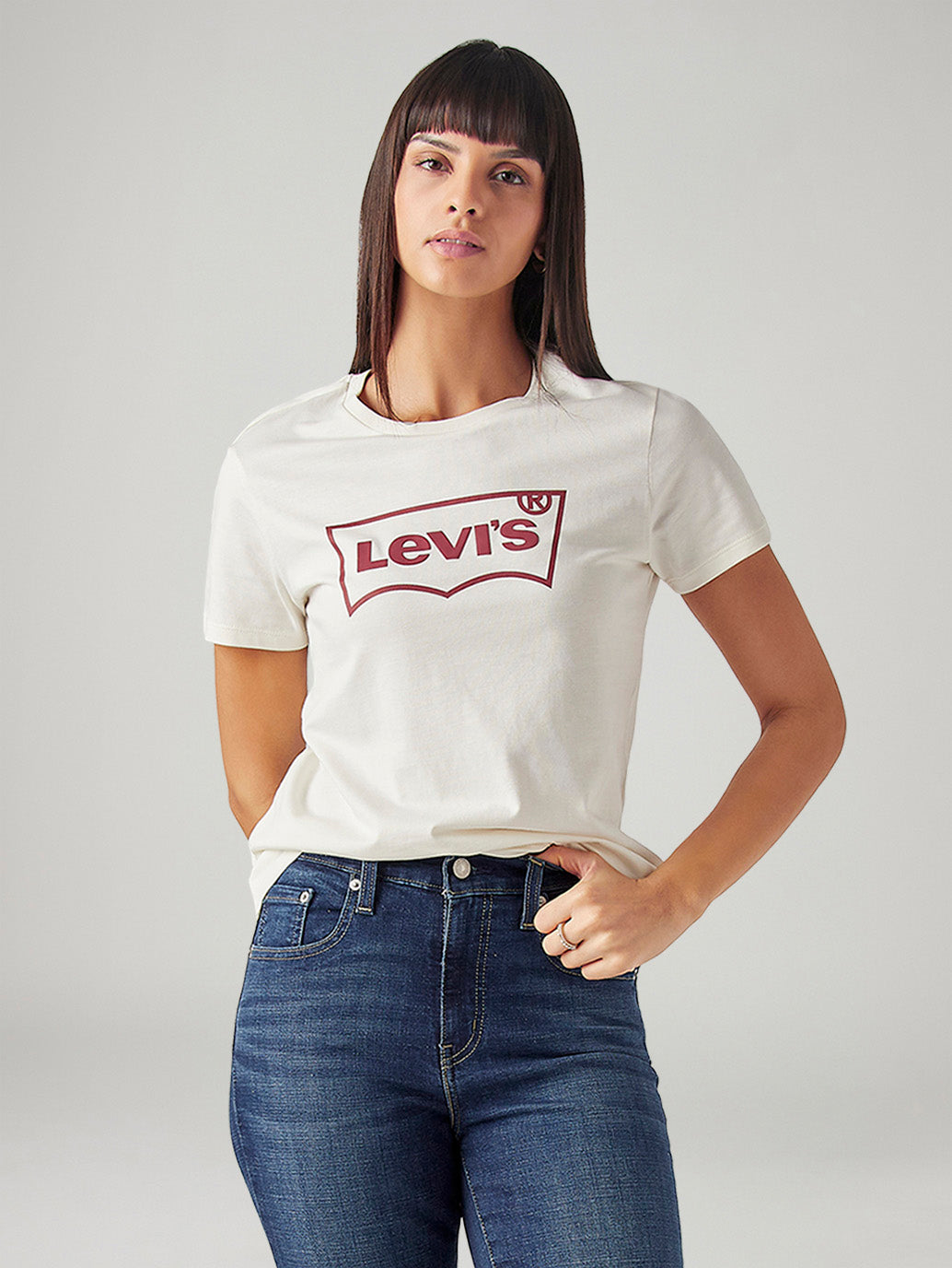 Women's Logo Printed Regular Fit T-Shirt – Levis India Store