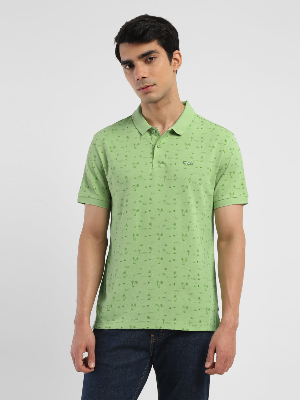 Men's All Over Printed Polo T-shirt – Levis India Store