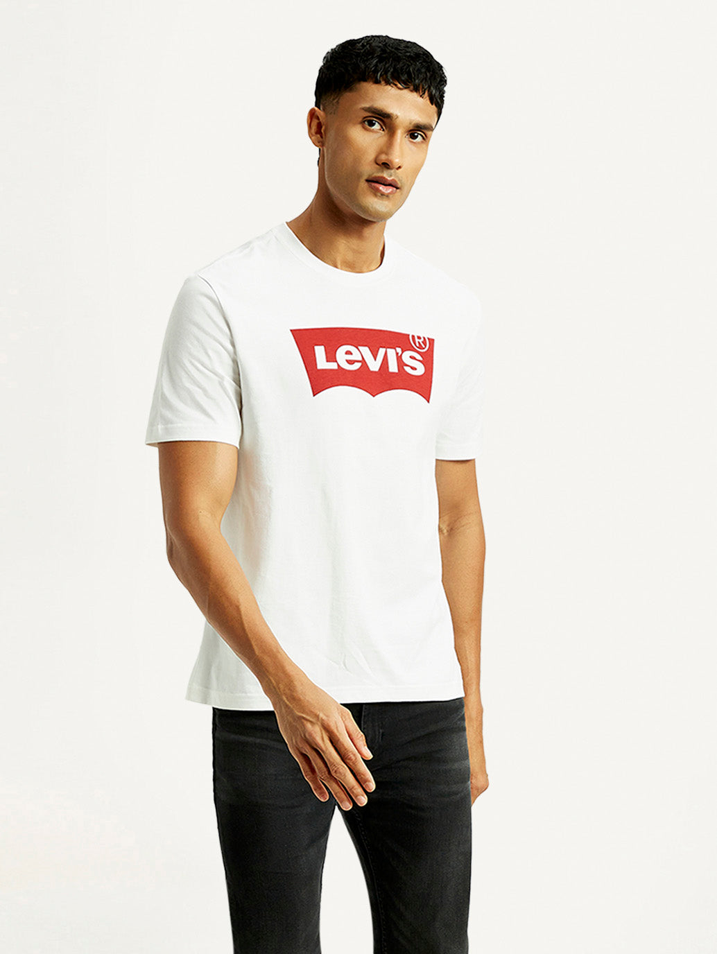 Men's Brand Logo Crew Neck T-shirt – Levis India Store