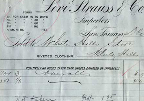 ABOUT US - LEVI STRAUSS & CO. HISTORY – Levis India Store